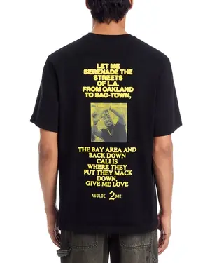 AGOLDE X Tupac Bay Area Short Sleeve Tee