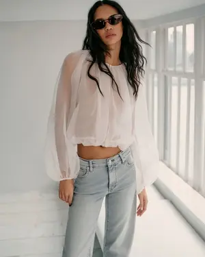 HAIKURE Korea High-rise Jeans - Celestial