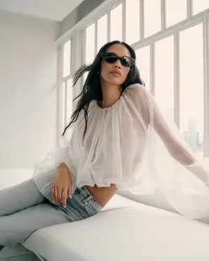 HAIKURE Korea High-rise Jeans - Celestial