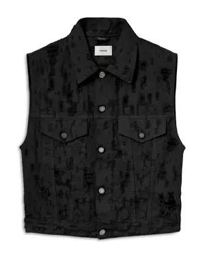 HAIKURE Ryder Satin Bull Vest - Carbon