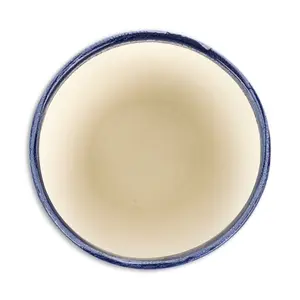 VIETRI Viva Garden Reactive Medium Cachepot - Cobalt