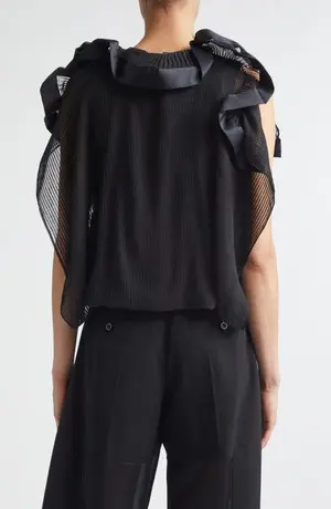 Sacai Chiffon Top