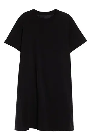 Sacai Cotton Jersey & Nylon Twill Dress