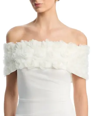 Eliza J Off-the-shoulder Midi Dress