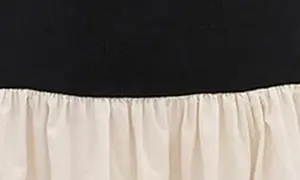 HATLEY Colorblock Midi Sundress - Black