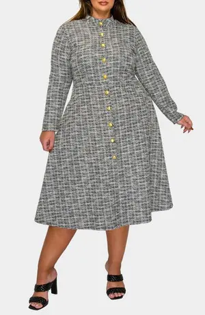 L I V D Long Sleeve Dresses