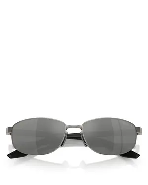 Prada Linea Rossa Oval Sunglasses, 58mm