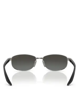 Prada Linea Rossa Oval Sunglasses, 58mm