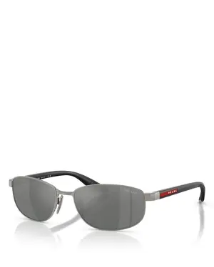 Prada Linea Rossa Oval Sunglasses, 58mm