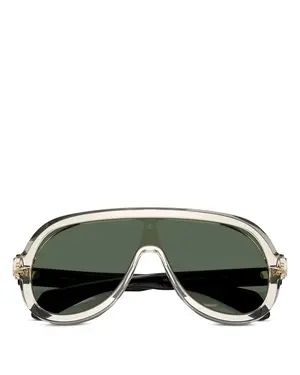 Moncler Sunsette Aviator Sunglasses - Green