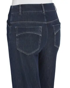 Lyssé Samara High-rise Cuffed Wide-leg Jeans