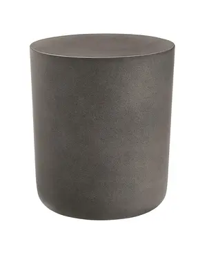 MODWAY Brion Indoor Outdoor Patio Concrete Stool - Gray