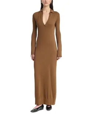 Altuzarra Arp Maxi Dress - Toffee