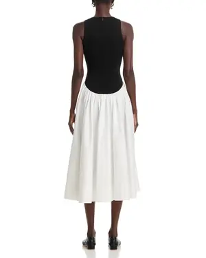 TOCCIN Lavinia Drop Waist Dress