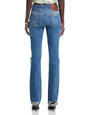 Brandon Maxwell Riggs High-rise Cigarette Jeans