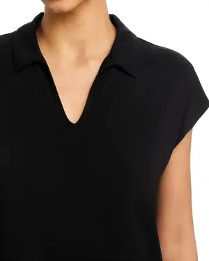 Eileen Fisher Collared Dress - Black