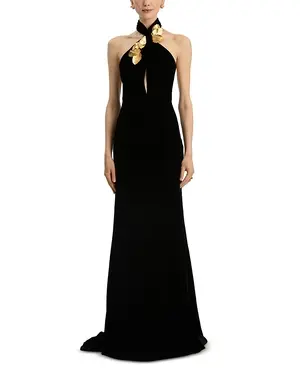 Oscar De La Renta Halterneck Evening Dresses