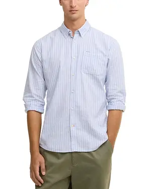 Barbour Nelson Stripe Pocket Shirt - Blue