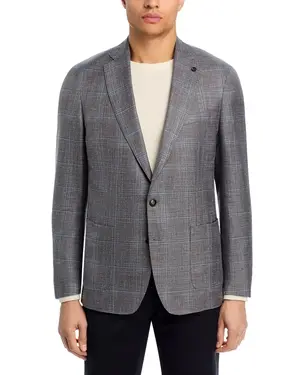 Peter Millar Crown Crafted Pearce Plaid Soft Jacket