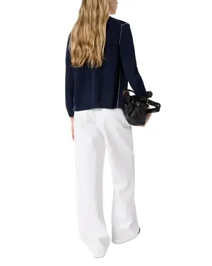 Gerard Darel Lorys Buttoned Cardigan - Navy