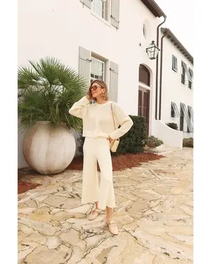 Splendid X Cj Open Stitch Cardigan Sweater