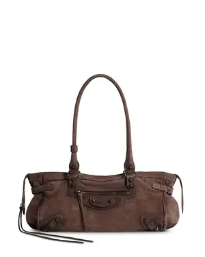 Balenciaga Le City Bag East-west - Light Espresso