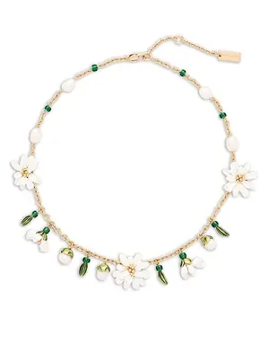 Marc Jacobs The Rooted Daisy Necklace - Gold/multi