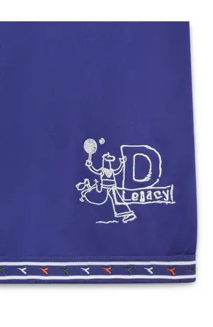 DIADORA Legacy Embroidered Piqué Soccer Shorts