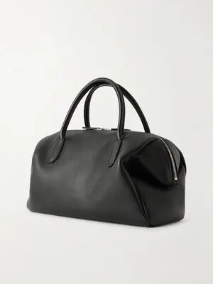 THE ROW Faye Textured-leather Tote