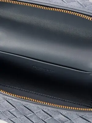 Bottega Veneta Intrecciato Suede Tote - Blue