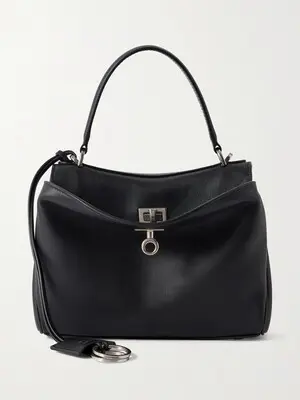 Balenciaga Rodeo Mini Leather Tote - Black