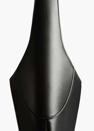 Khaite Large Joan Hobo - Black