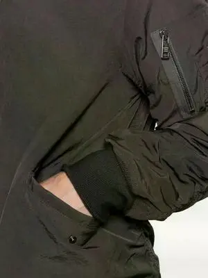GIORGIO BRATO Zip-up Bomber Jacket - Grey
