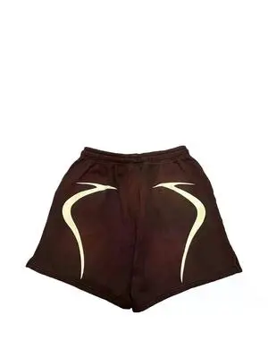 HELLSTAR Graphic Print Track Shorts