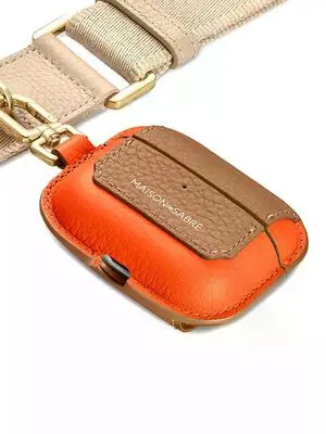 MAISON DE SABRE Leather Airpods Pro 3 Keyring Case