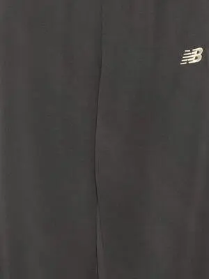 NEW BALANCE Interlock Track Pants With Embroidered Logo - Grey
