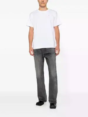 DIESEL® Embroidered-logo T-shirt - White