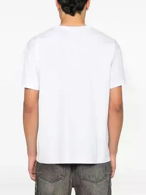 DIESEL® Embroidered-logo T-shirt - White
