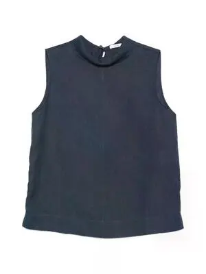 LARDINI High-neck Sleeveless Top