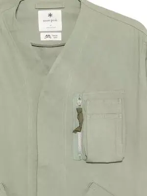 SNOW PEAK Zip-fastening Pocket Jacket