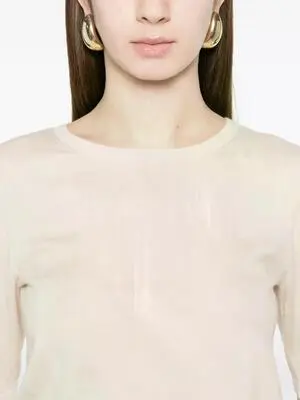 Soft Goat Short-sleeve T-shirt - Neutrals