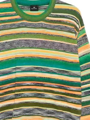 Paul Smith Striped Sweater - Green