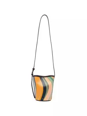 Paul Smith Mini Striped Bucket Bag - Neutrals