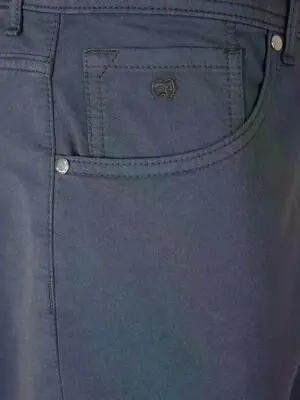 Marco Pescarolo Logo-patch Jeans - Blue