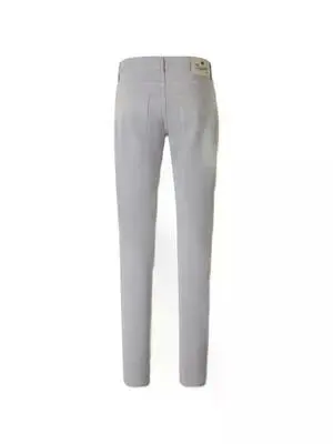 Marco Pescarolo Logo-patch Trousers - Grey
