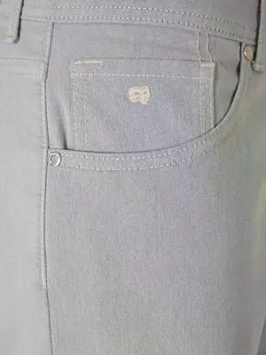 Marco Pescarolo Logo-patch Trousers - Grey