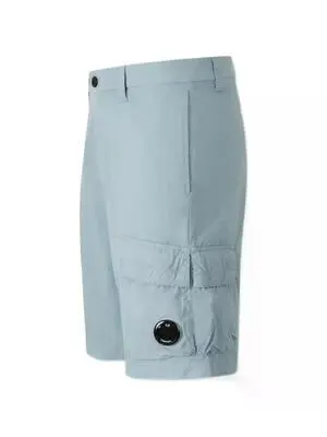 C.P. COMPANY Lens-detail Cargo Shorts - Blue