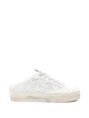 CRIME LONDON Glitter Slip-on Sneakers