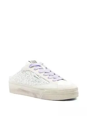CRIME LONDON Glitter Slip-on Sneakers