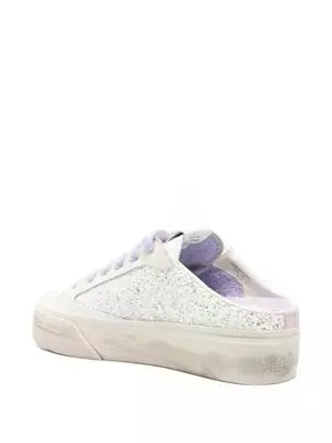 CRIME LONDON Glitter Slip-on Sneakers